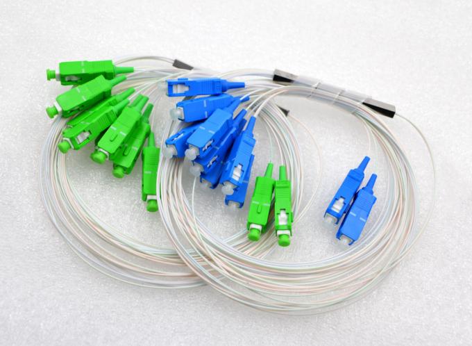 SC/APC LC/APC Fiber Optic Cable Splitter FTTH FTTA 2 Way Input 8 Way Output