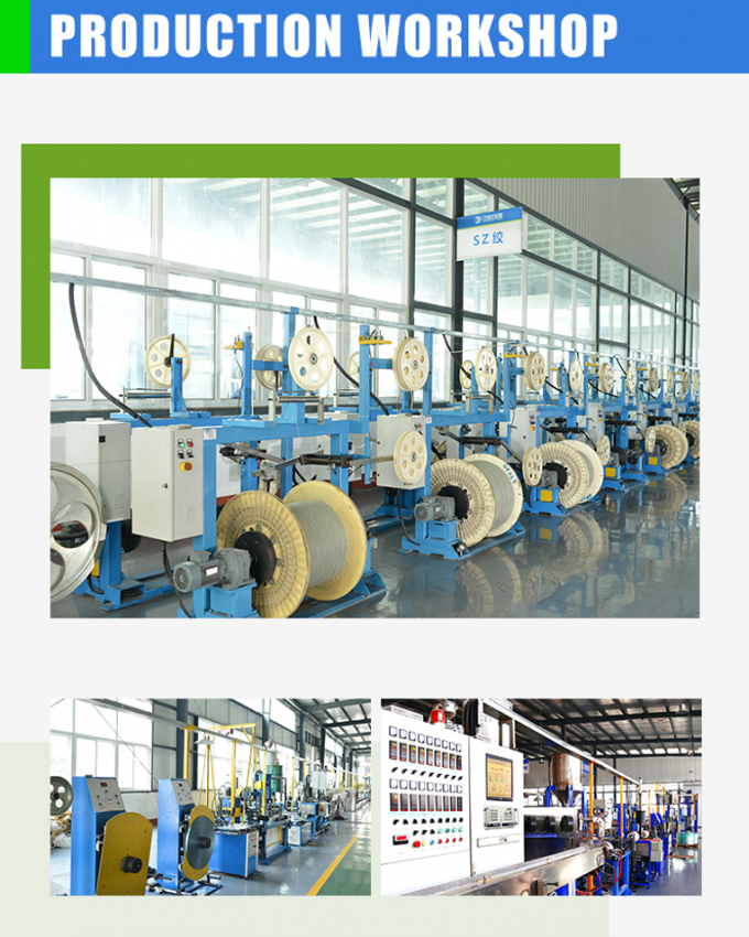 G657A2 SM Outdoor FTTH Drop Cable 4 Core Armoured Fiber Optic Cable